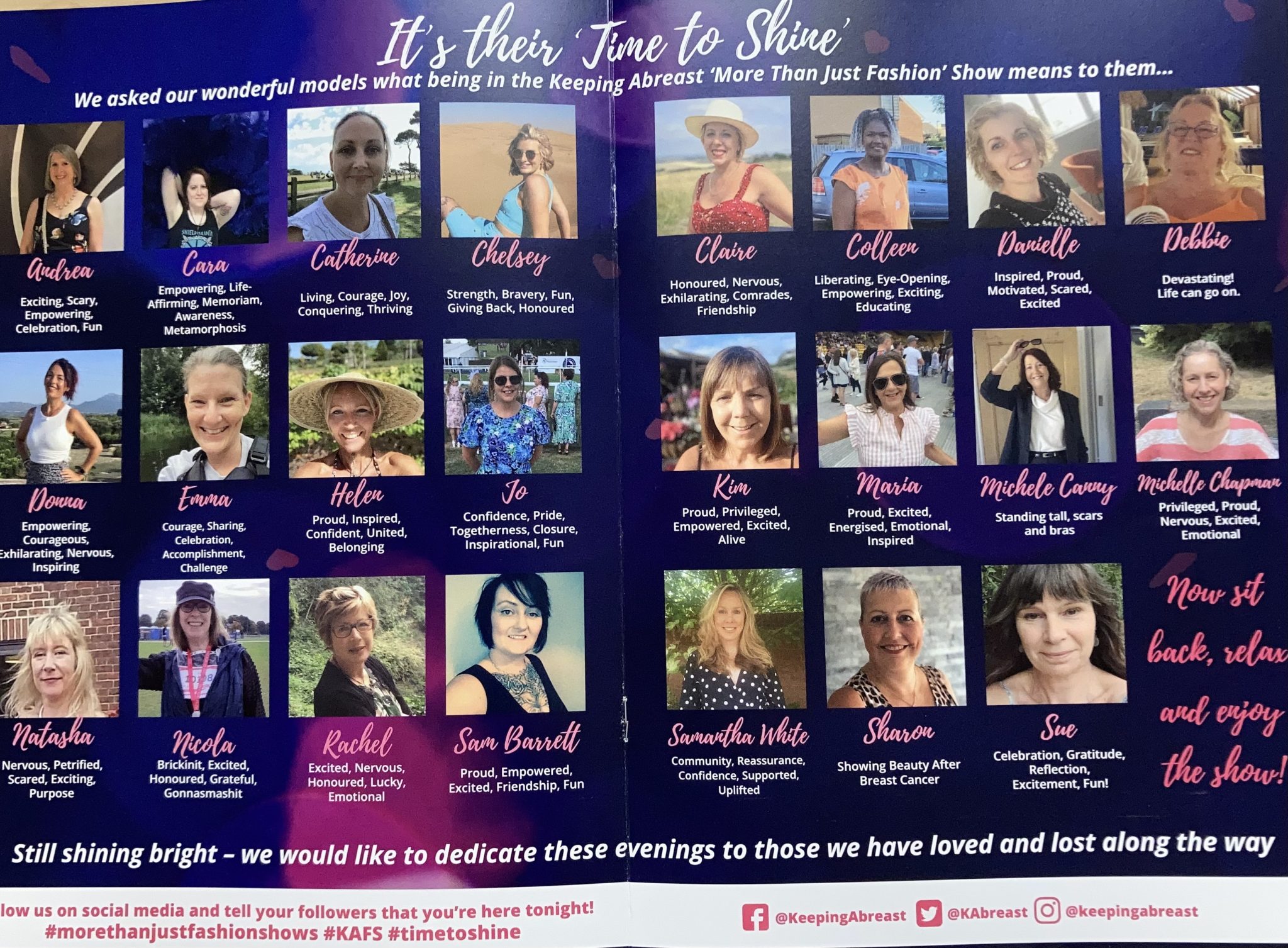 Thank You More Than Just Fashion’ Shows 2022 - Keeping Abreast